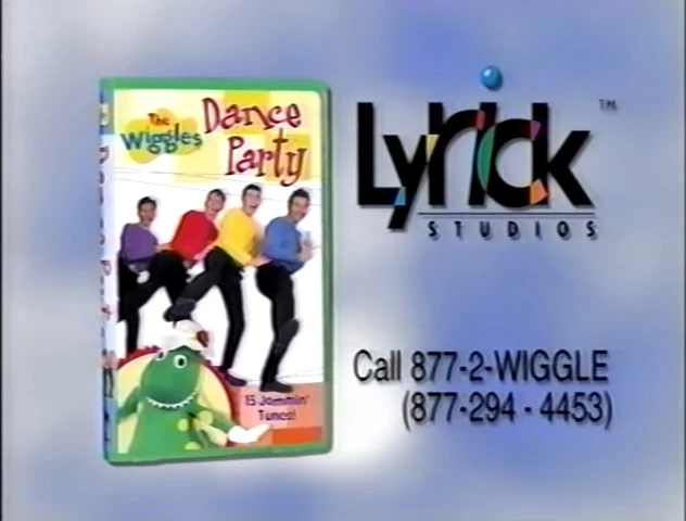 Opening and Closing to The Wiggles - Dance Party (2001 Lyrick Studios ...