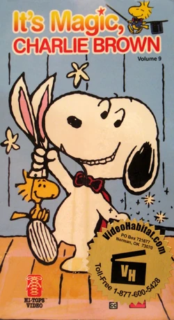Opening and Closing to It's Magic, Charlie Brown (1988 Hi-Tops Video ...
