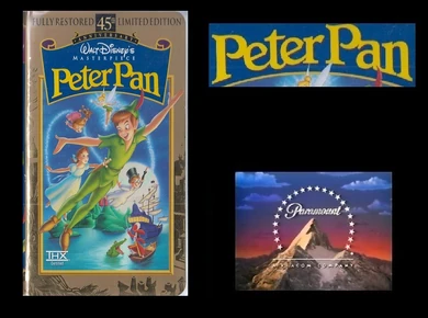 Opening and Closing to Peter Pan (2000 Paramount Home Entertainment VHS ...