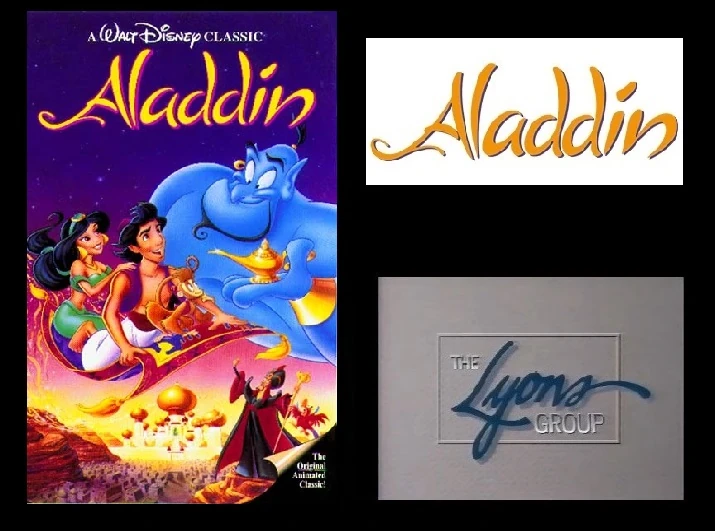 Opening and Closing to Aladdin (1995 Lyons Group VHS) | Custom And Real ...