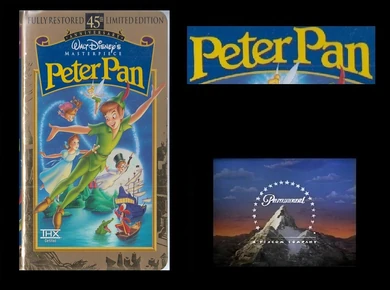 Opening and Closing to Peter Pan (2001 Paramount Home Entertainment VHS ...