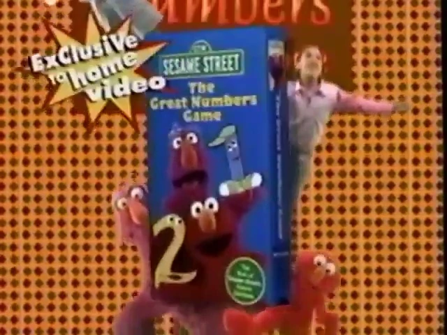 Opening and Closing to Sesame Street: The Great Numbers Game (1998 Sony ...