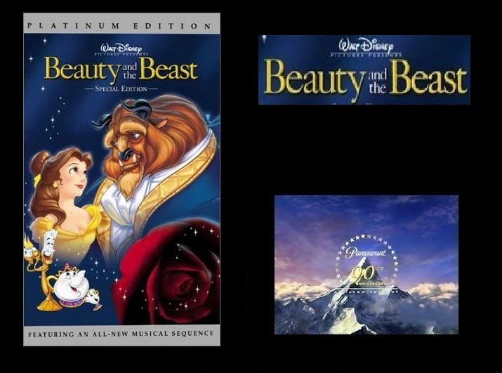 Opening and Closing to Beauty and the Beast (2002 Paramount Home ...