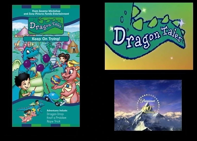 Opening and Closing to Dragon Tales: Keep on Trying! (2002 Paramount ...