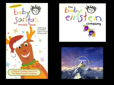 Opening and Closing to Baby Einstein: Baby Santa's Music Box (2002 ...