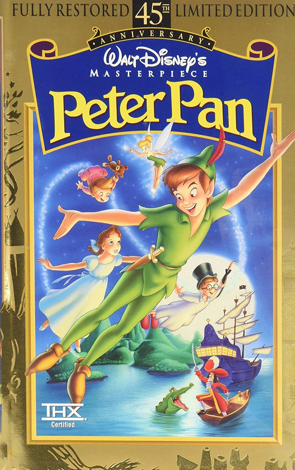 Opening and Closing to Peter Pan (1998 Walt Disney Home Entertainment ...