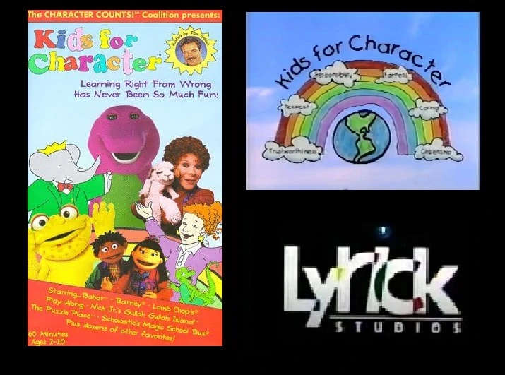 Opening and Closing to Kids for Character (1999 Lyrick Studios VHS ...