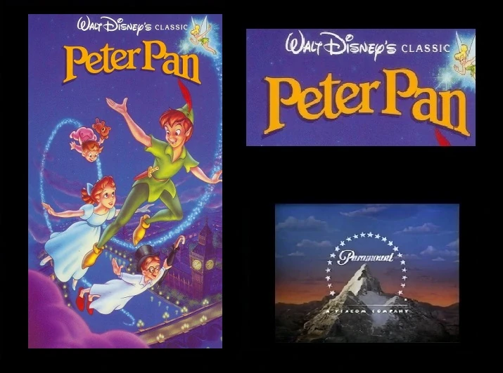 Opening and Closing to Peter Pan (1996 Paramount Home Entertainment VHS ...