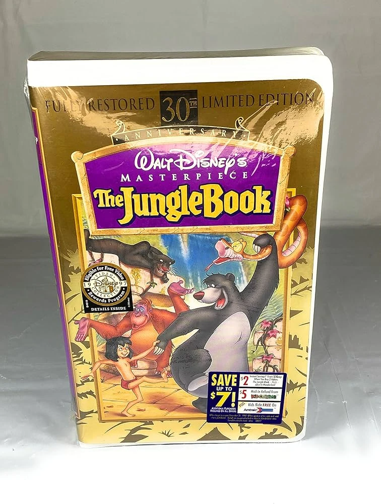 Opening and Closing to The Jungle Book (1997 VHS) | Custom And Real ...