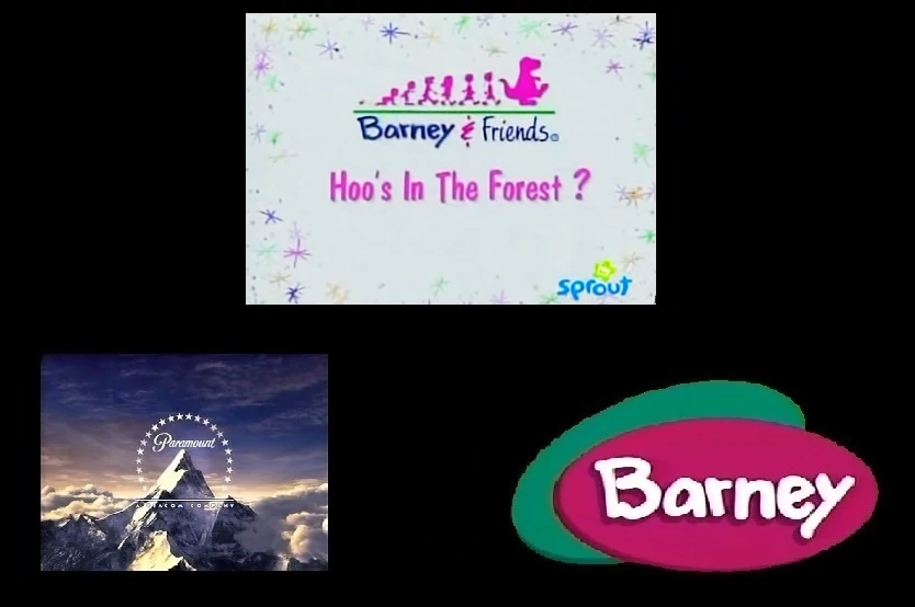 Opening and Closing to Barney: Hoo's in the Forest (2003 Paramount Home ...