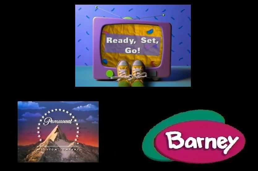 Opening and Closing to Barney: Ready, Set, Go! (2000 Paramount Home ...