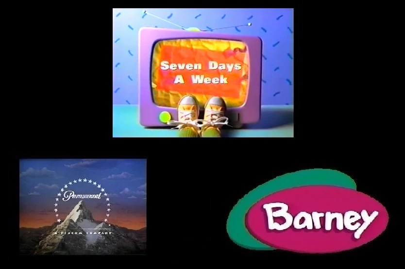 Opening and Closing to Barney: Barney's Seven Days a Week (1998 ...