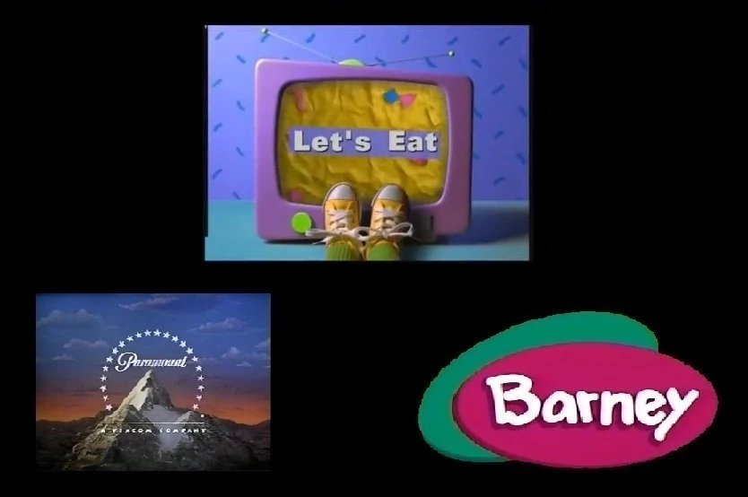 Opening and Closing to Barney: Let's Eat with Barney (1999 Paramount ...