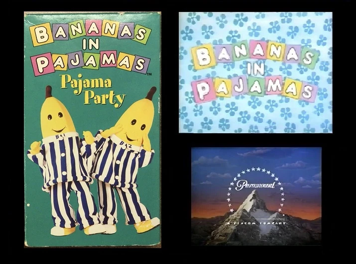 Opening and Closing to Bananas in Pajamas: Pajama Party (1997 Paramount ...