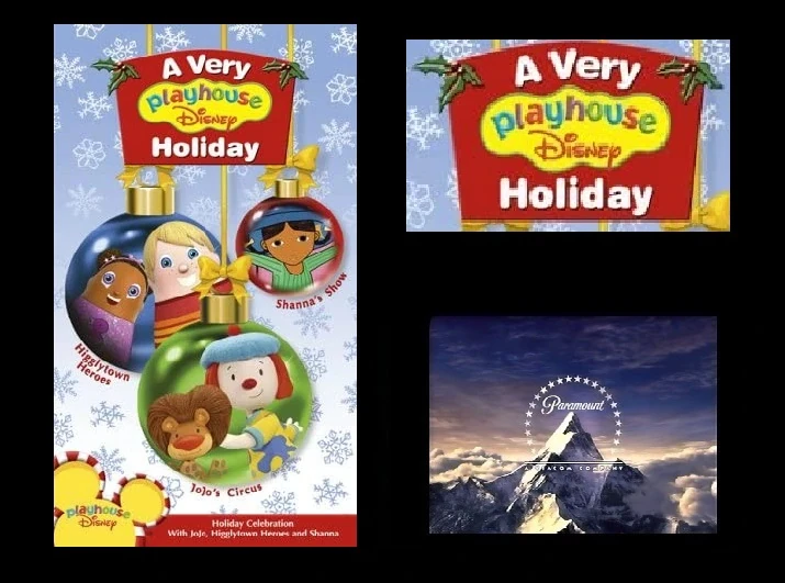 Opening and Closing to A Very Playhouse Disney Holiday (2005 Paramount ...