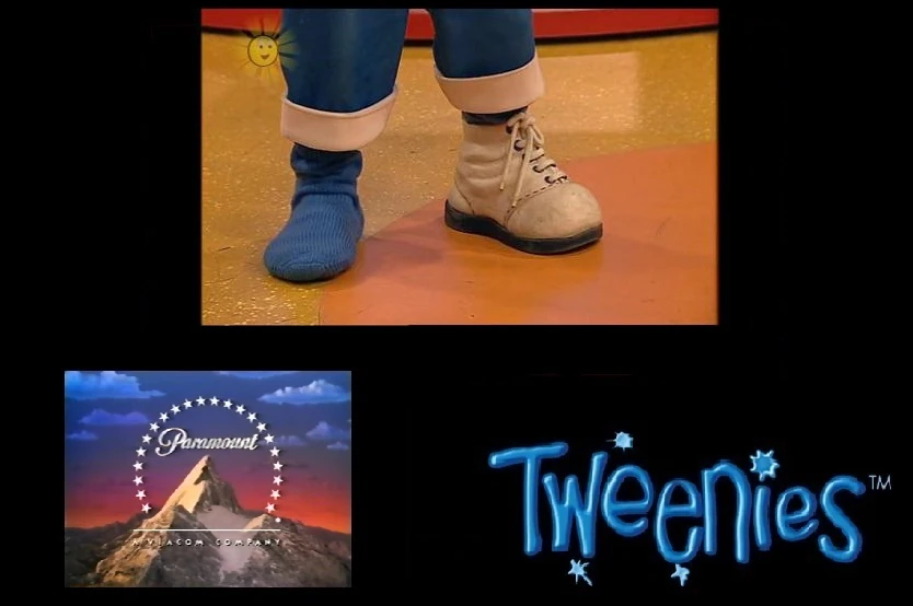 Opening and Closing to Tweenies - Disappearing Shoes (2000 Paramount ...
