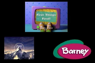 Opening and Closing to Barney: First Things First (2006 Paramount Home ...