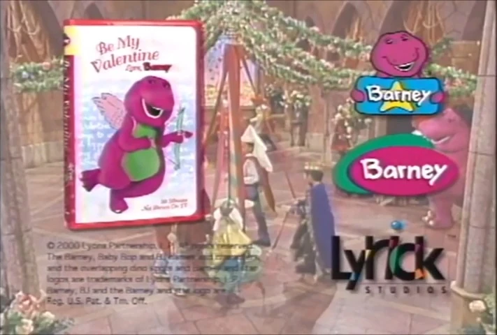 Opening and Closing to Barney: Be My Valentine, Love Barney (2001 Hit ...