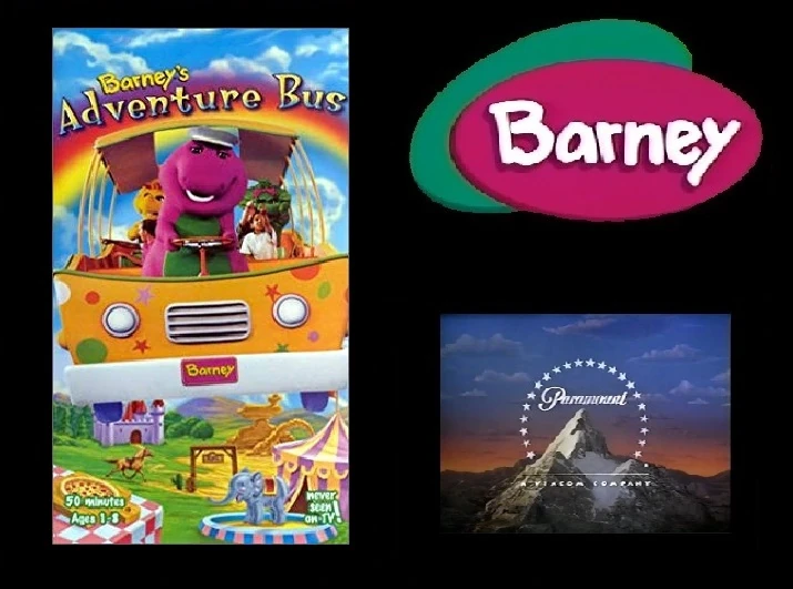 Opening and Closing to Barney: Barney's Adventure Bus (2001 Paramount ...