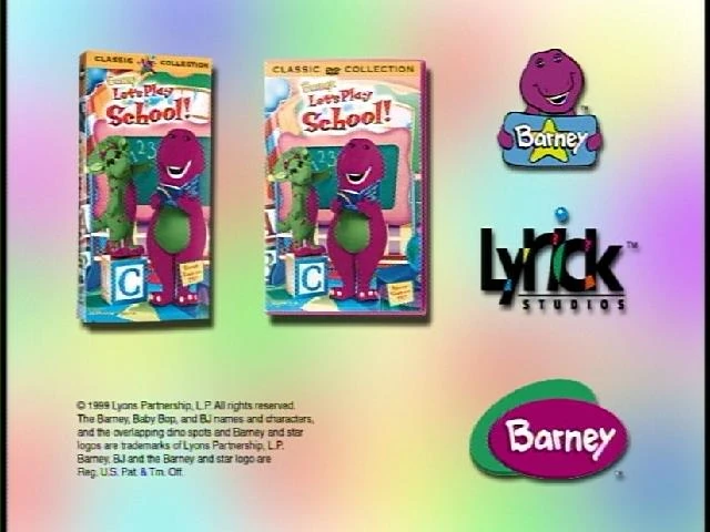 Opening and Closing to Barney: Let's Play School! (2005 Hit ...