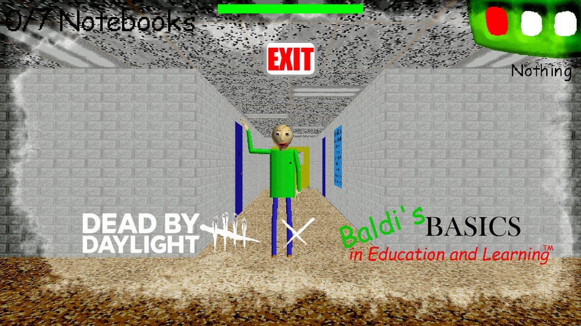Baldi's Basics Chapter Concept | Custom Dead by Daylight Killer Wiki ...
