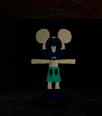 Roblox Photo Negative Mickey | Custom Gameplay Animation Wiki | Fandom