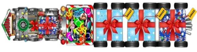 Santa's Gift-Giving Steam Horizon Train | Custom Nitro Type Creations ...