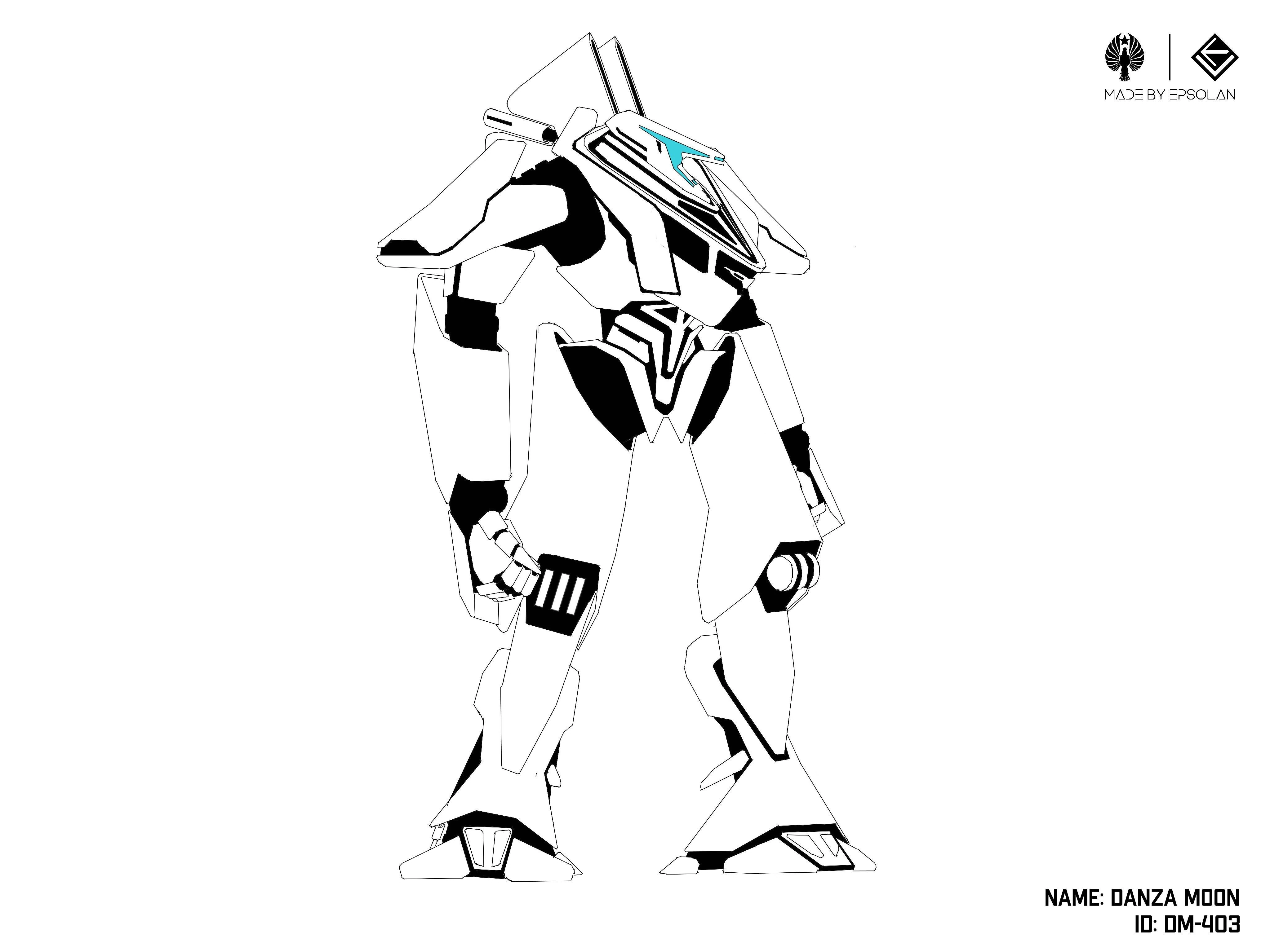 Pacific Rim Robots Coloring Pages