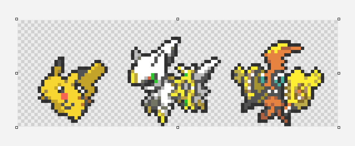 Sprites De Pixel Art De Pokemon