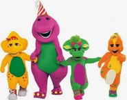 Barney the Dinosaur (Jared & Friends) | Custom Stuff Wikia | Fandom