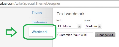Wordmark | Customize Your Wiki | Fandom