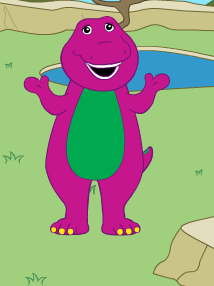 Barney's Cartoon Image Through the Years | Custom Barney Wiki | Fandom