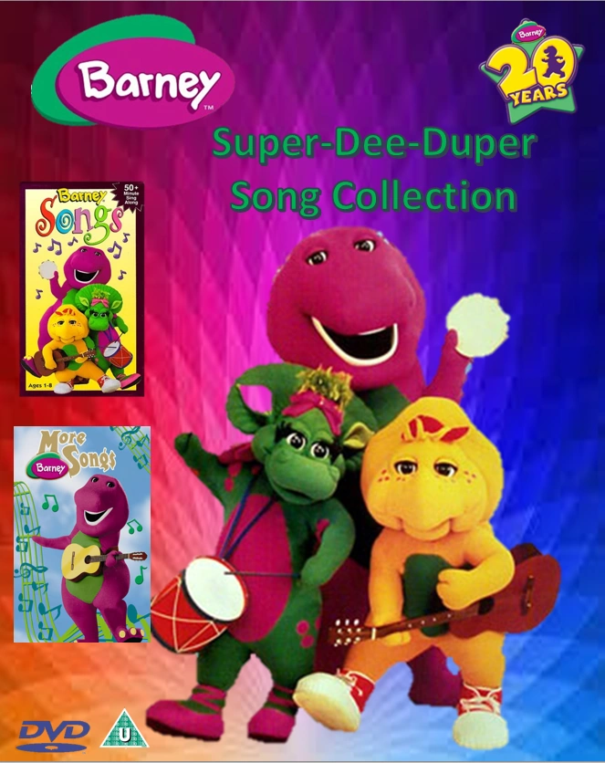 Super-Dee-Duper Song Collection (2 DVD Set) | Custom Barney Wiki | Fandom