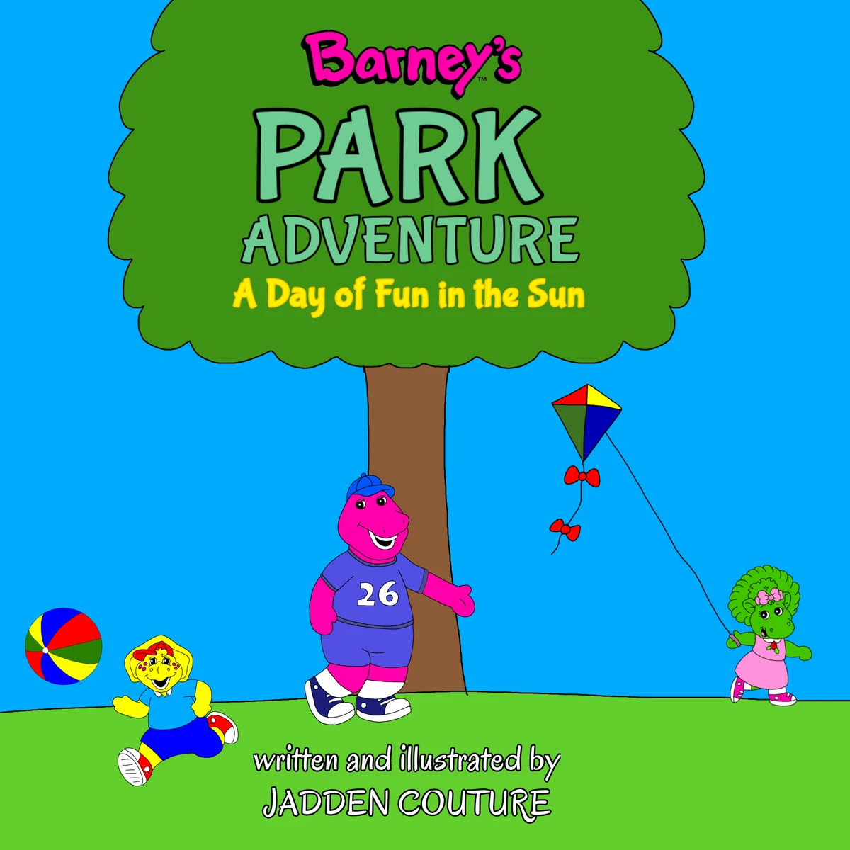 Barney's Park Adventure (book) | Custom Barney Wiki | Fandom