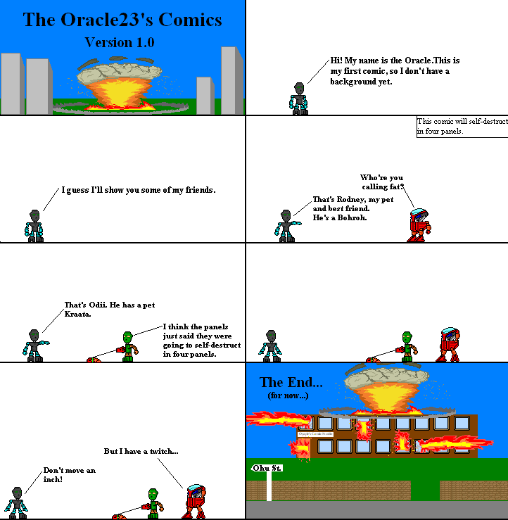 Oracle Comic 1:Panel Troubles | Custom BIONICLE Wiki | Fandom