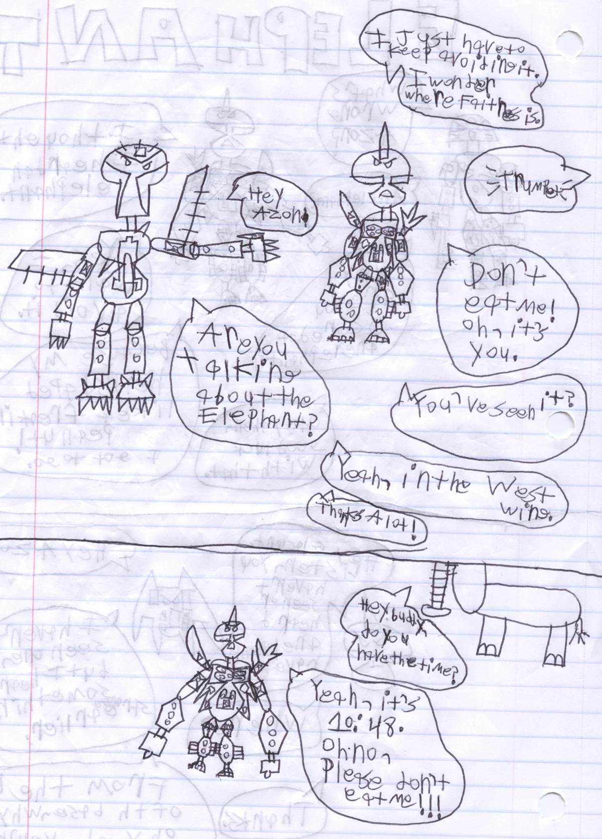 Jaller Comic: Elephant | Custom BIONICLE Wiki | Fandom