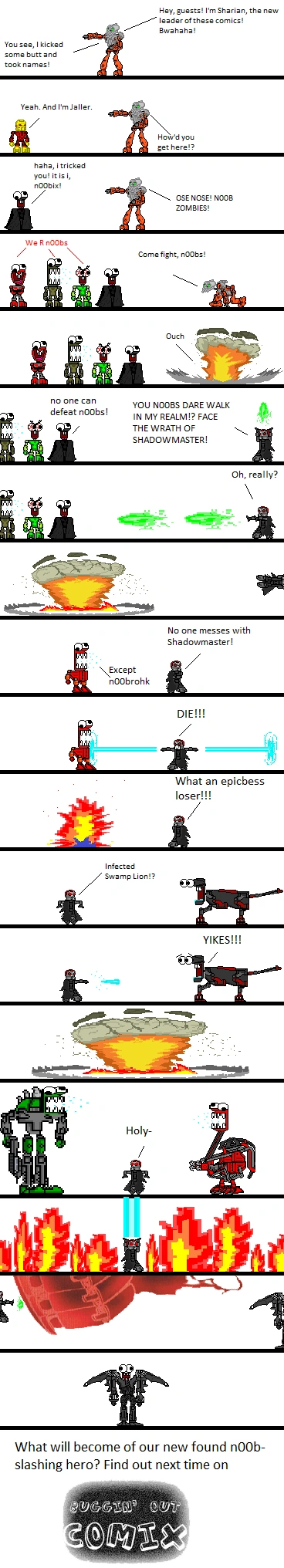Buggin' Out Comix: n00bs (Part Two) | Custom BIONICLE Wiki | Fandom