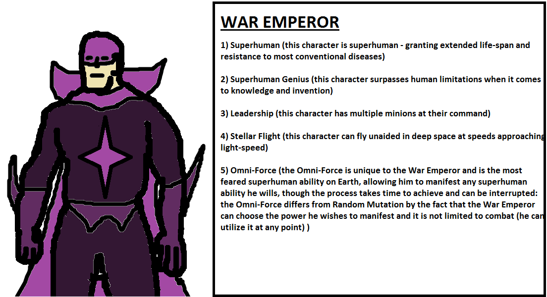 War Emperor | Customsuperheroes Wiki | Fandom