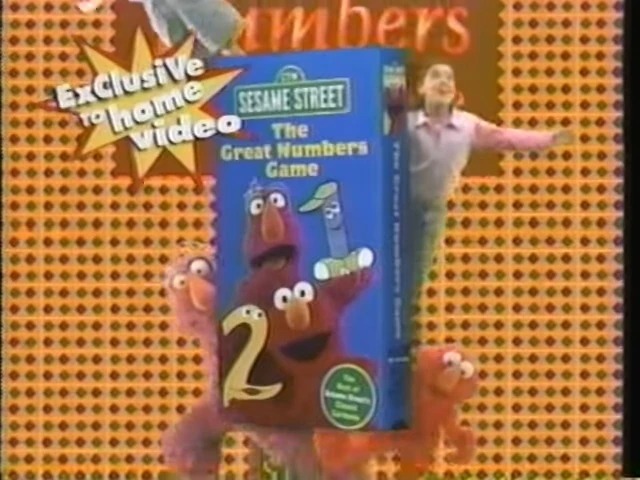 Sesame Street The Great Numbers Game Vhs Ebay