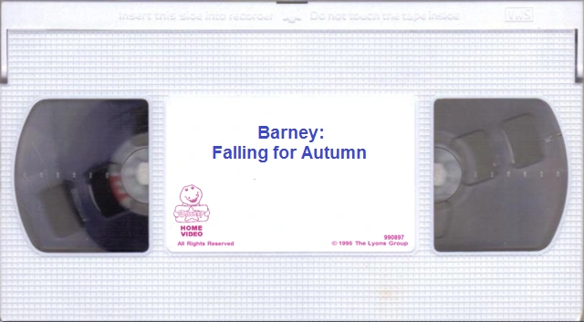 Opening and Closing to Barney: Falling for Autumn 2000 VHS | Custom ...