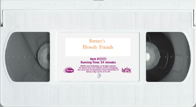 Opening and Closing to Barney: Howdy Friends 2003 VHS | Custom Time ...