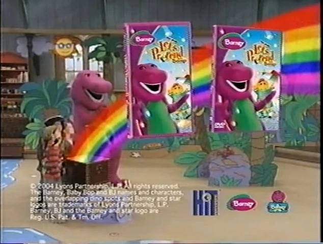 Opening and Closing to Barney: Let's Pretend with Barney (2004 Hit ...