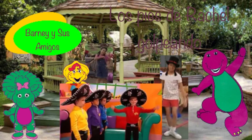 Barney y Sus Amigos: Los pies de Rachel golpeando | Custom Time Warner ...