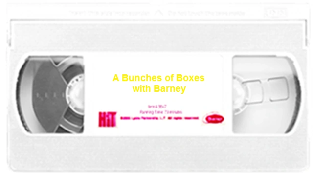 Opening and Closing to Barney: A Bunches of Boxes with Barney 2003 VHS ...