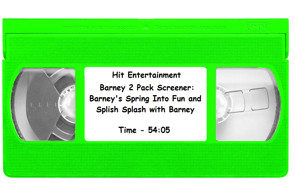 Opening and Closing to Barney's Spring Into Fun and Splish Splash with ...