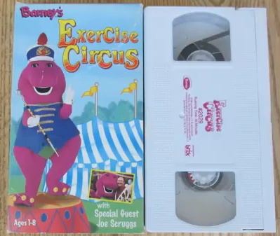 Opening and Closing to Barney's Exercise Circus 1997 VHS | Custom Time ...
