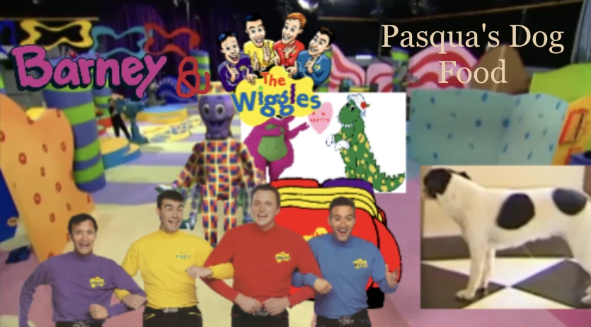 Barney and The Wiggles: Pasqua's Dog Food | Custom Time Warner Cable ...