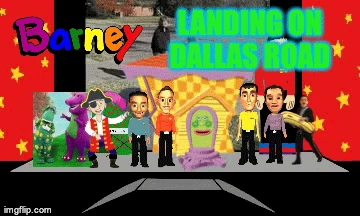 Barney: Landing on Dallas Road | Custom Time Warner Cable Kids Wiki ...