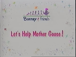 Opening and Closing to Barney Rhymes with Mother Goose 1995 VHS ...