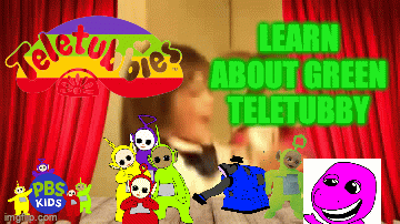 Teletubbies: Learn About Green Teletubby | Custom Time Warner Cable ...